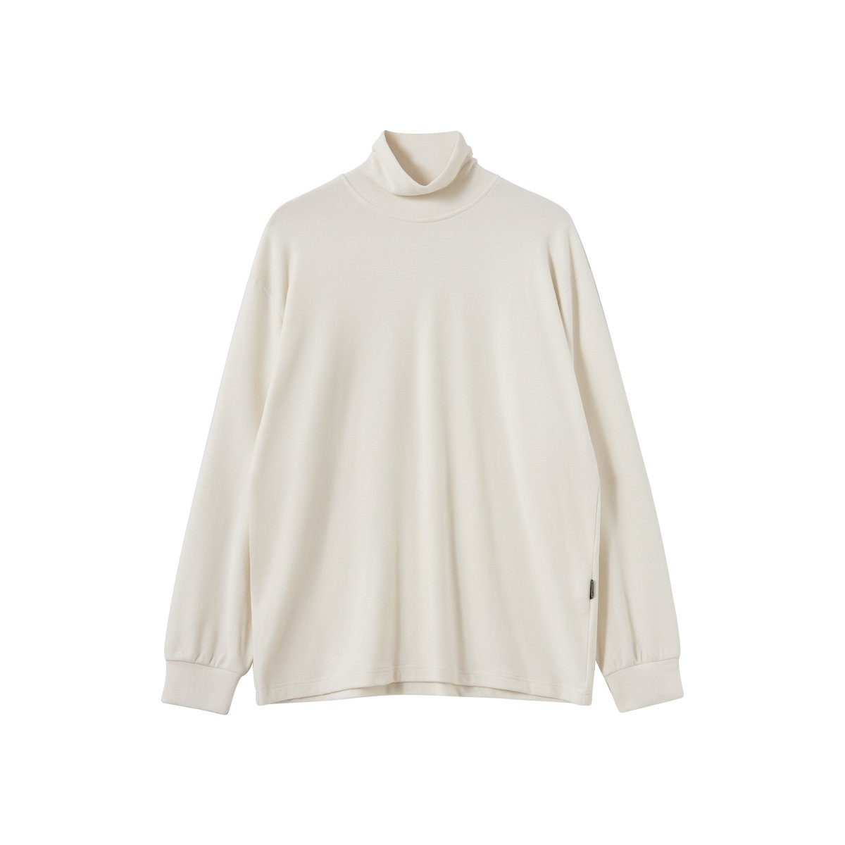 High neck long -sleeved T -shirt N2644